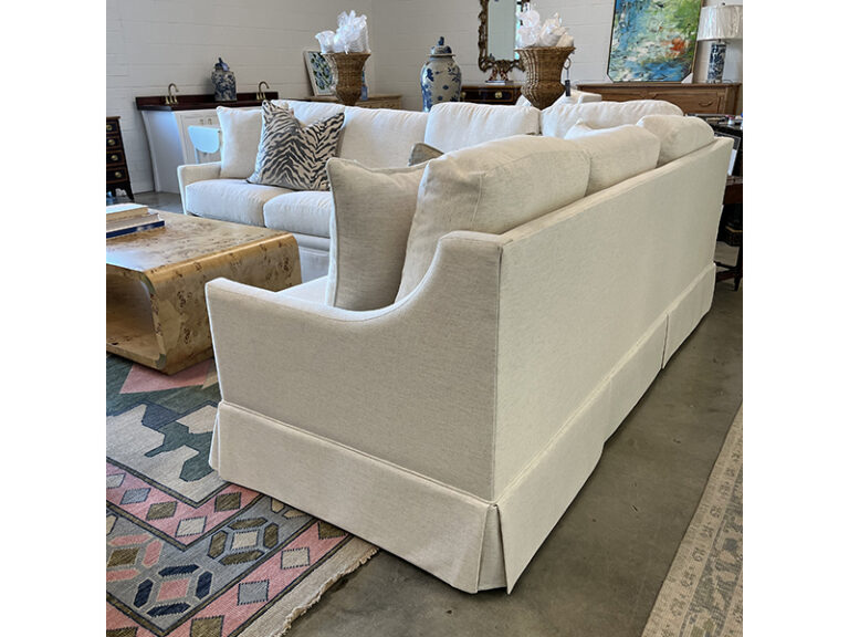 Poppy’s Signature Larson Skirted Sectional | Crypton Nomad Snow | 116 ...
