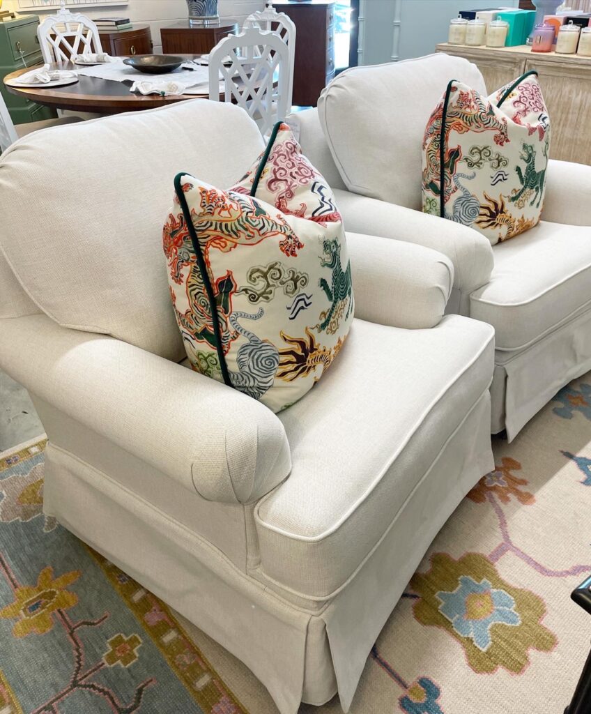 Set of (2) Poppy’s Signature Swivel Rock Chairs | Performance Hailey ...